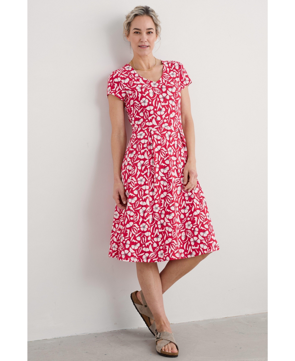 Click here for Seasalt Cornwall Womens Pier View Dress - Collaged... prices
