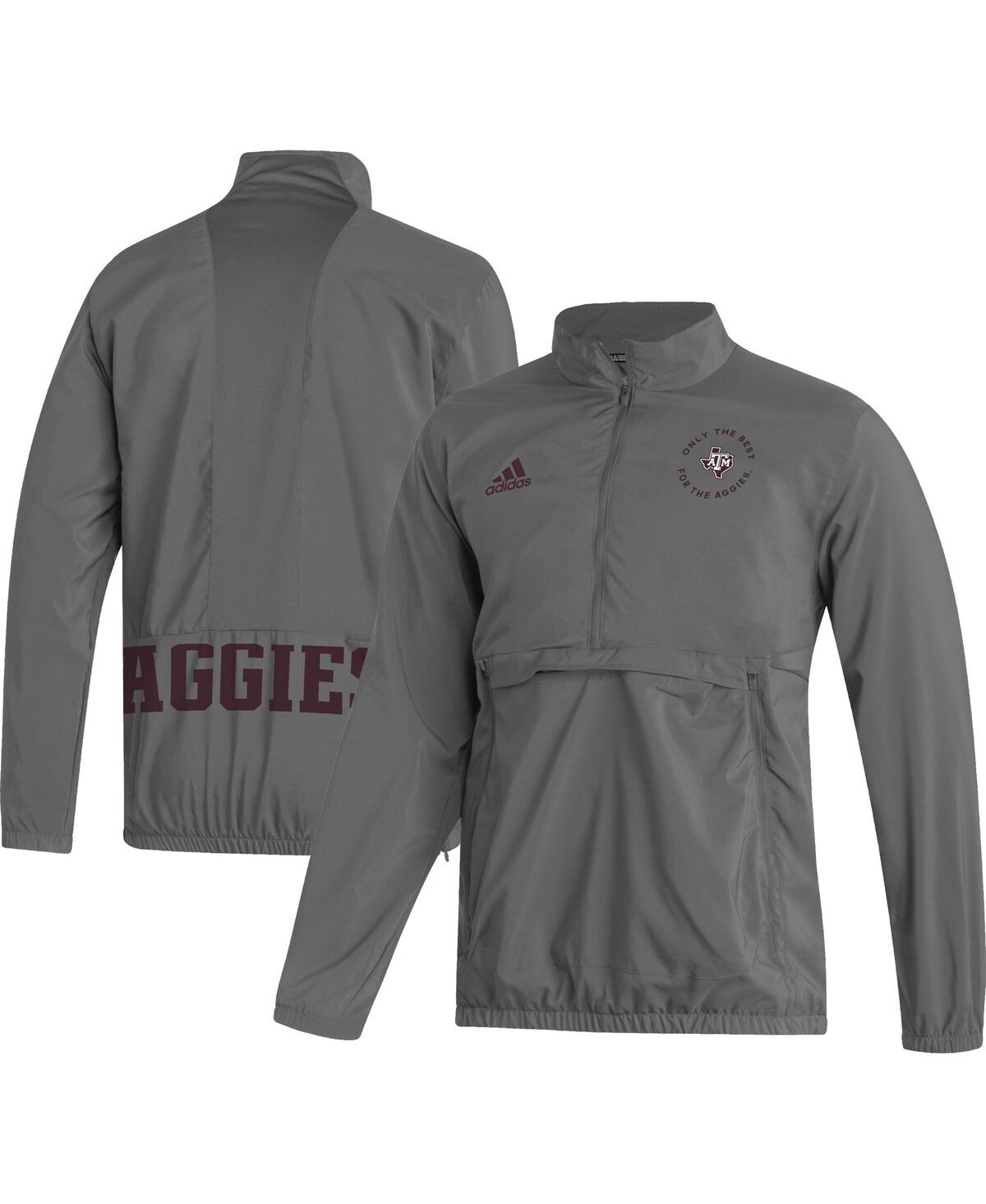 Click here for Adidas Mens Gray Texas A&M Aggies Aeroready Half-Z... prices