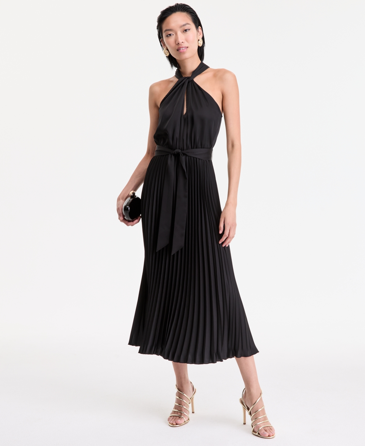 Click here for I.n.c. International Concepts Womens Pleated Halte... prices