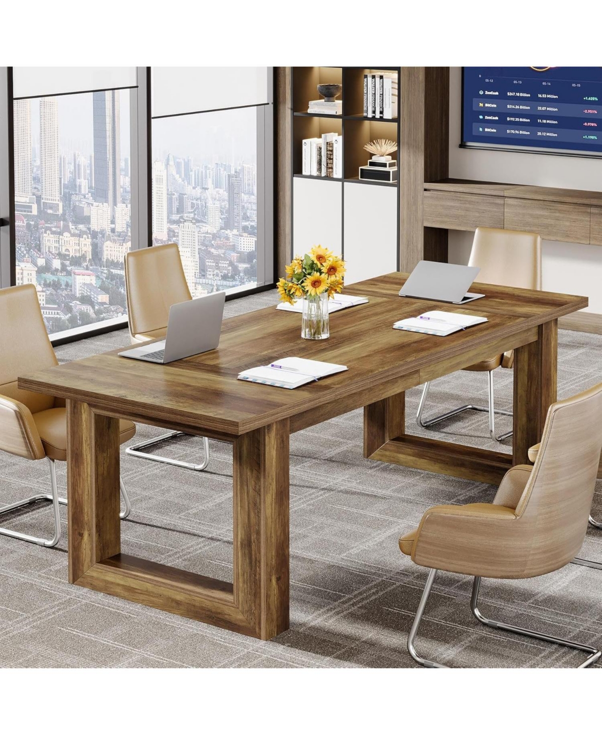 Click here for Tribesigns Conference Table  5 ft Meeting Room Tab... prices