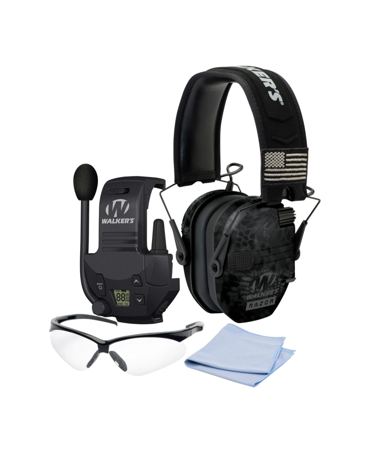 Click here for Walkers Razor Slim Electronic Muff Patriot Series... prices
