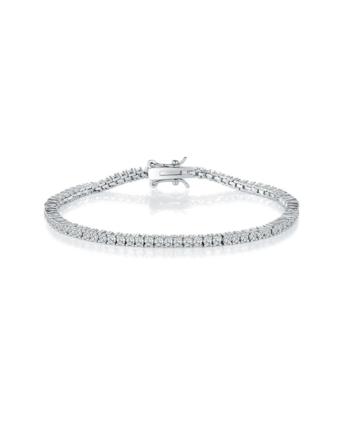 Click here for Spero London Sterling Silver 2mm Fine Tennis Brace... prices