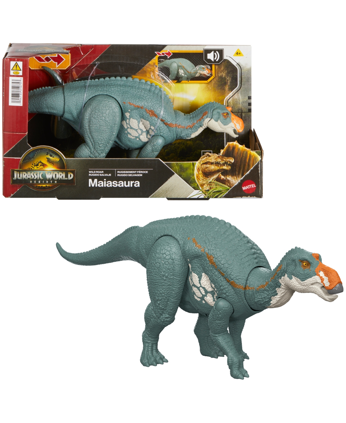 Click here for Jurassic World Rebirth Wild Roar Maiasaura Dinosau... prices