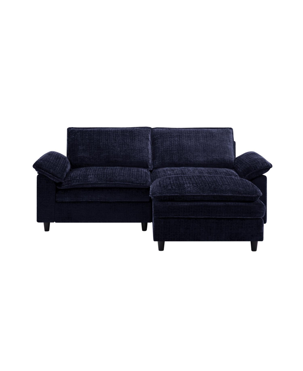 Click here for Streamdale Modern Loveseat Sofa with Ottoman & Pil... prices