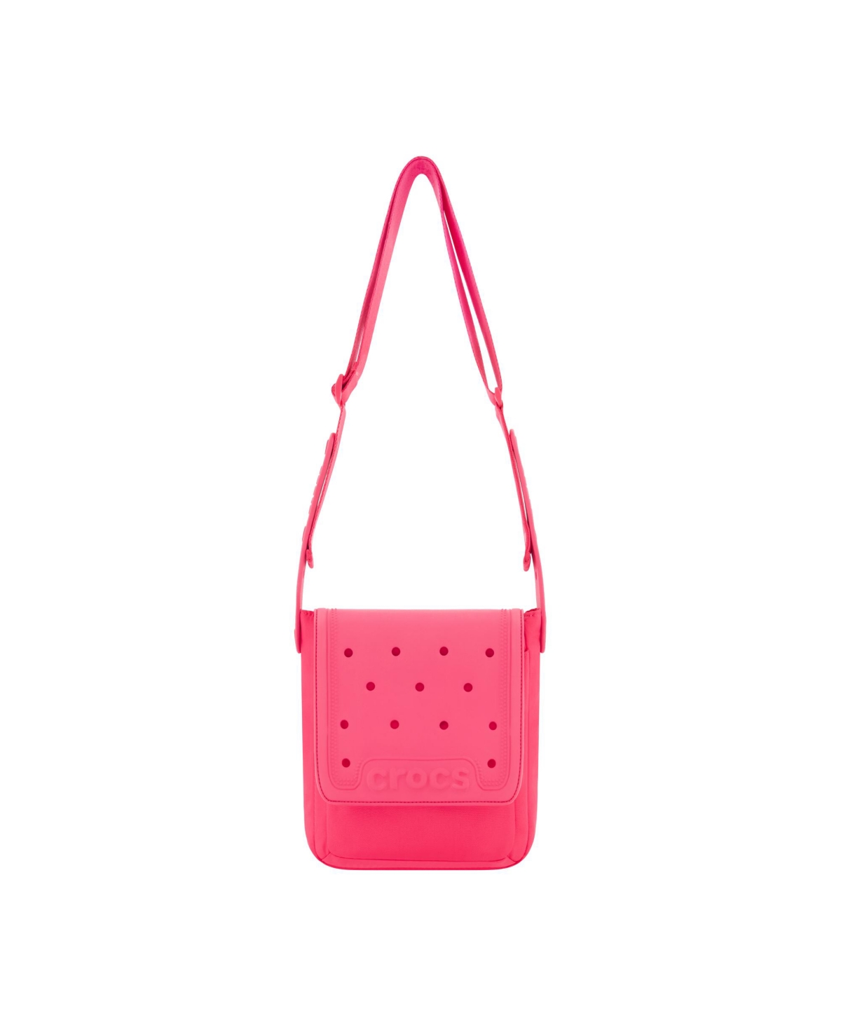 Click here for Crocs Classic Crocssbody with front flap - Berry prices