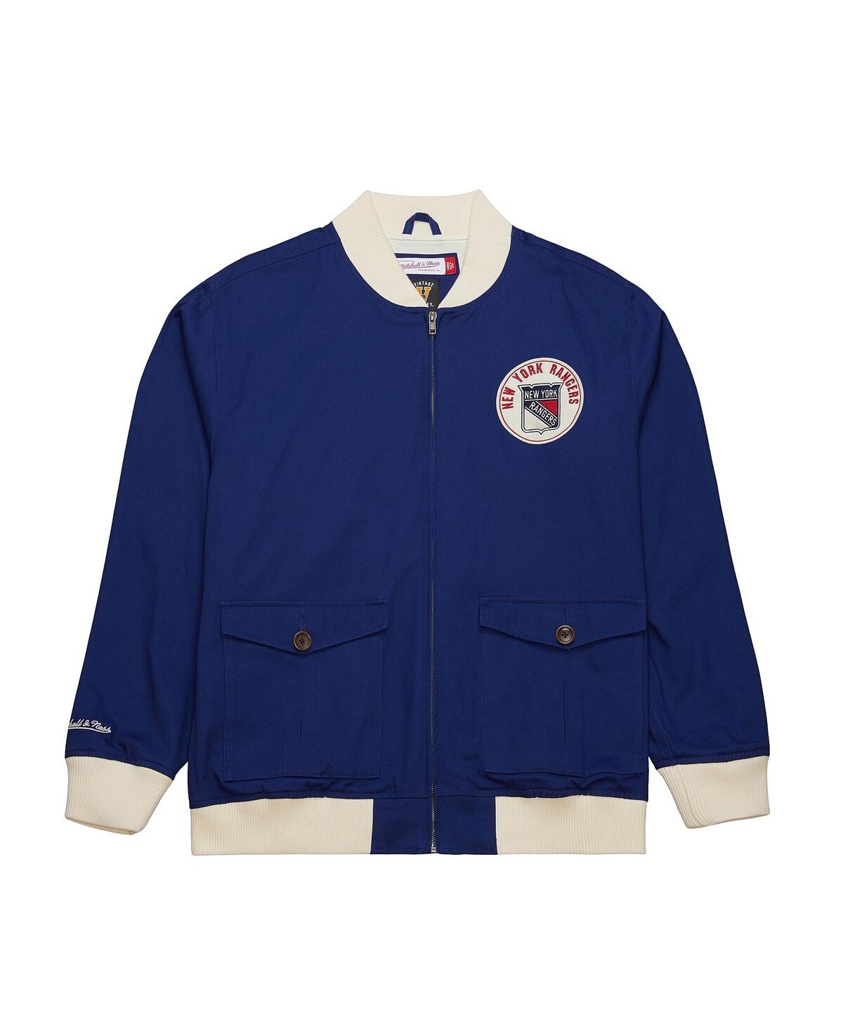 Click here for Mitchell & Ness Mens Blue New York Rangers Vintage... prices