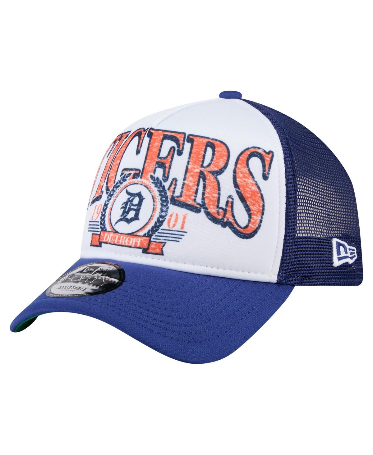 Click here for New Era Mens White/Navy Detroit Tigers Distressed... prices