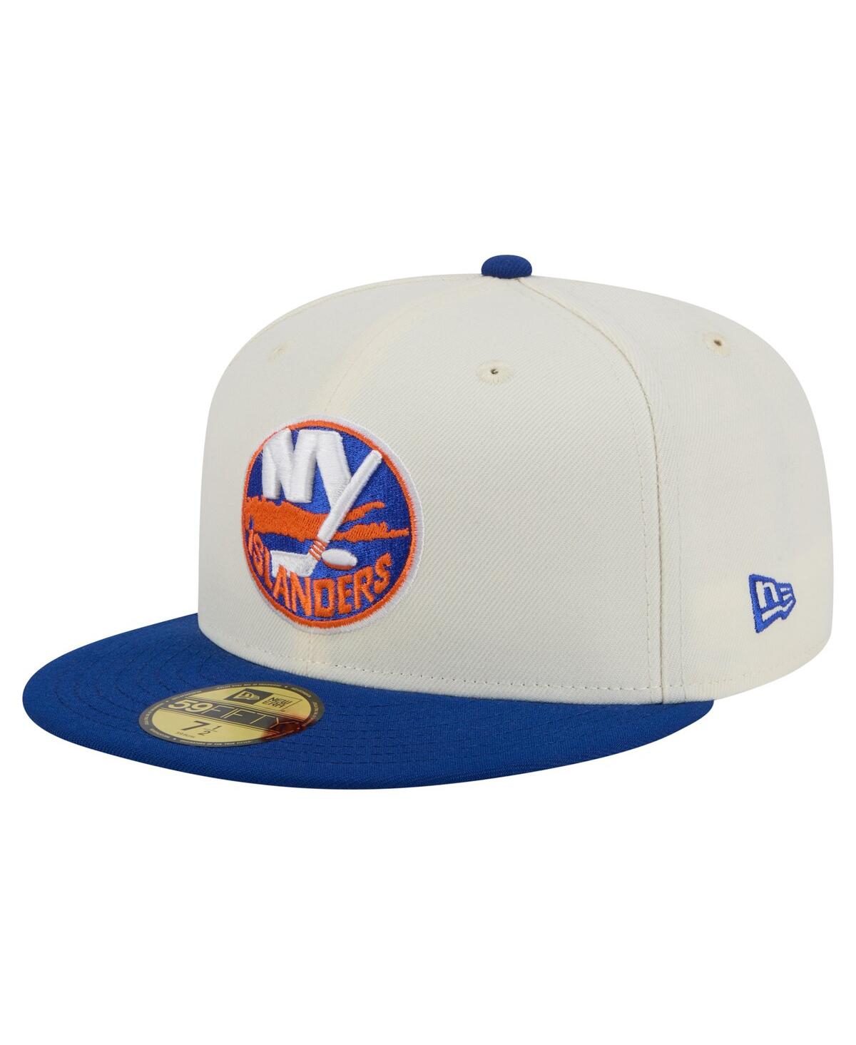 Click here for New Era Mens White New York Islanders Chrome Two-T... prices