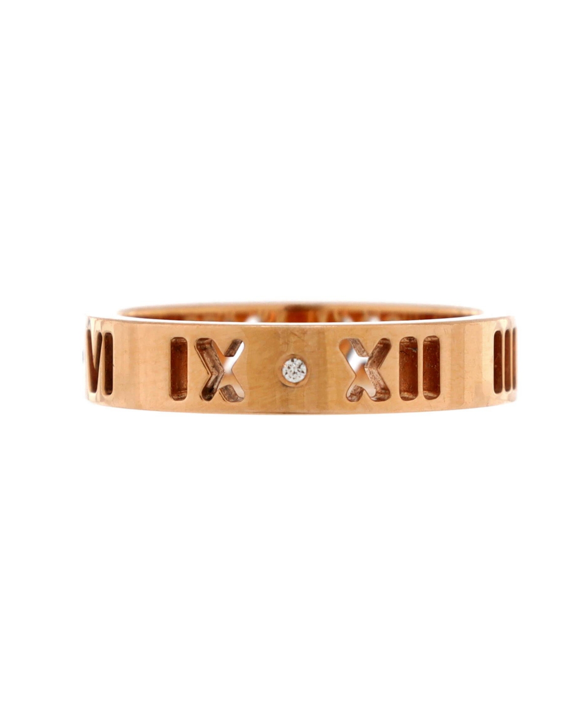 Click here for Pre-Owned Tiffany & Co. 3.5mm Atlas Pierced Ring 1... prices