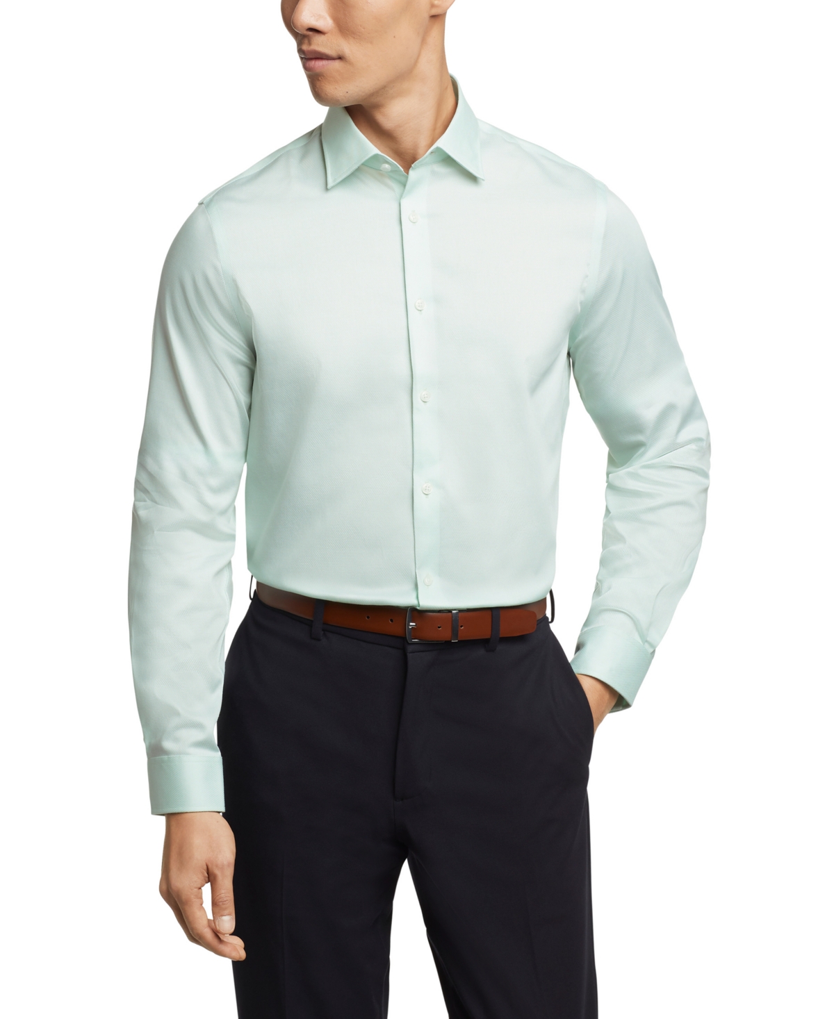 Click here for Michael Kors Mens Slim-Fit Comfort Stretch Dress S... prices