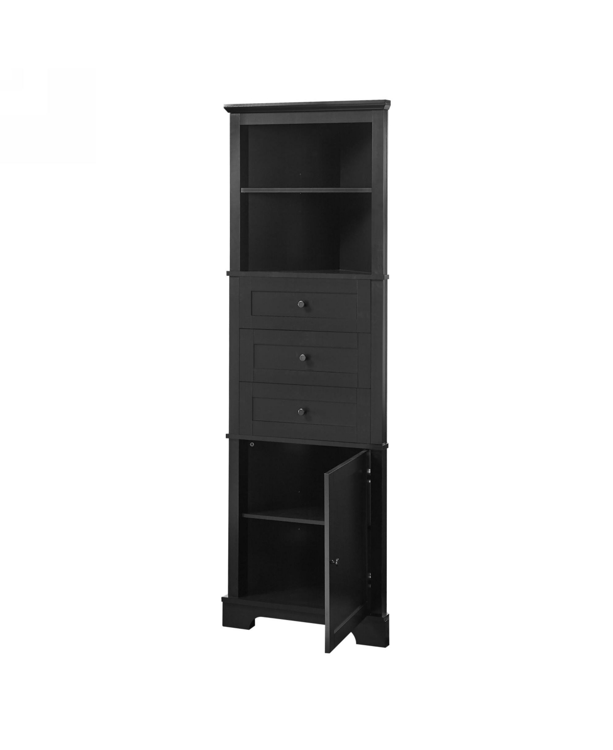 Click here for Casainc 68.9"H Triangle Tall Cabinet with 3 D... prices