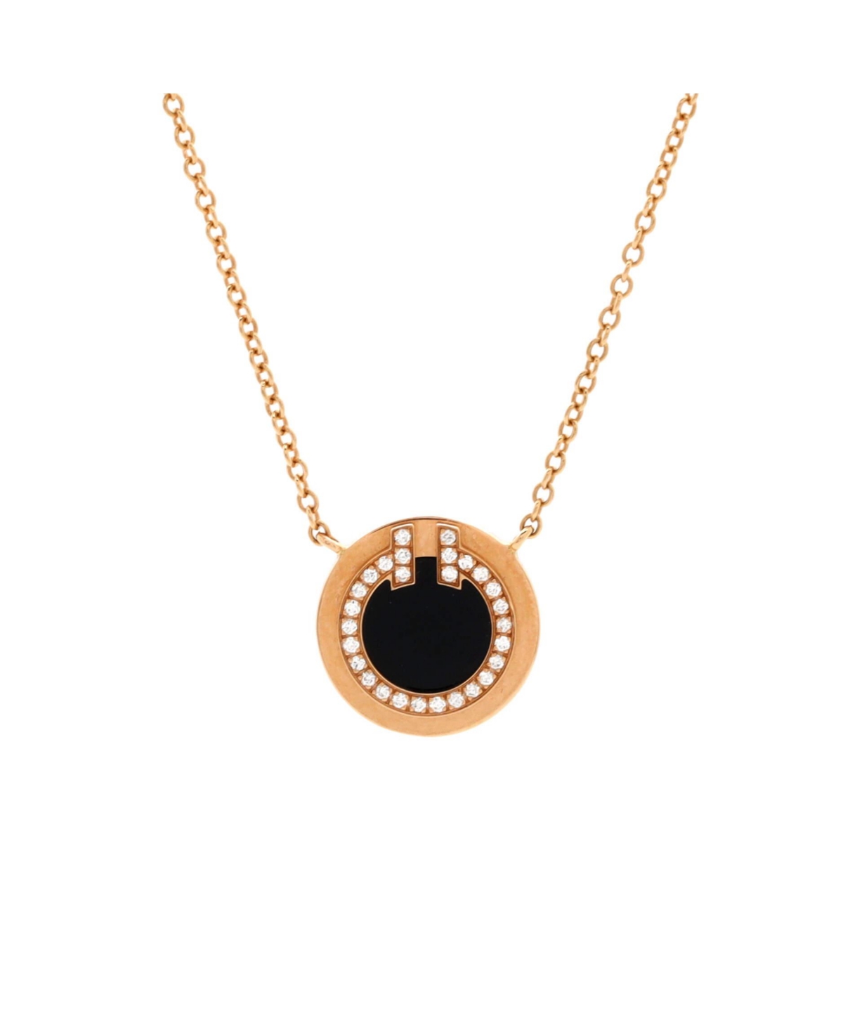 Click here for Pre-Owned Tiffany & Co. Small T Circle Pendant Nec... prices