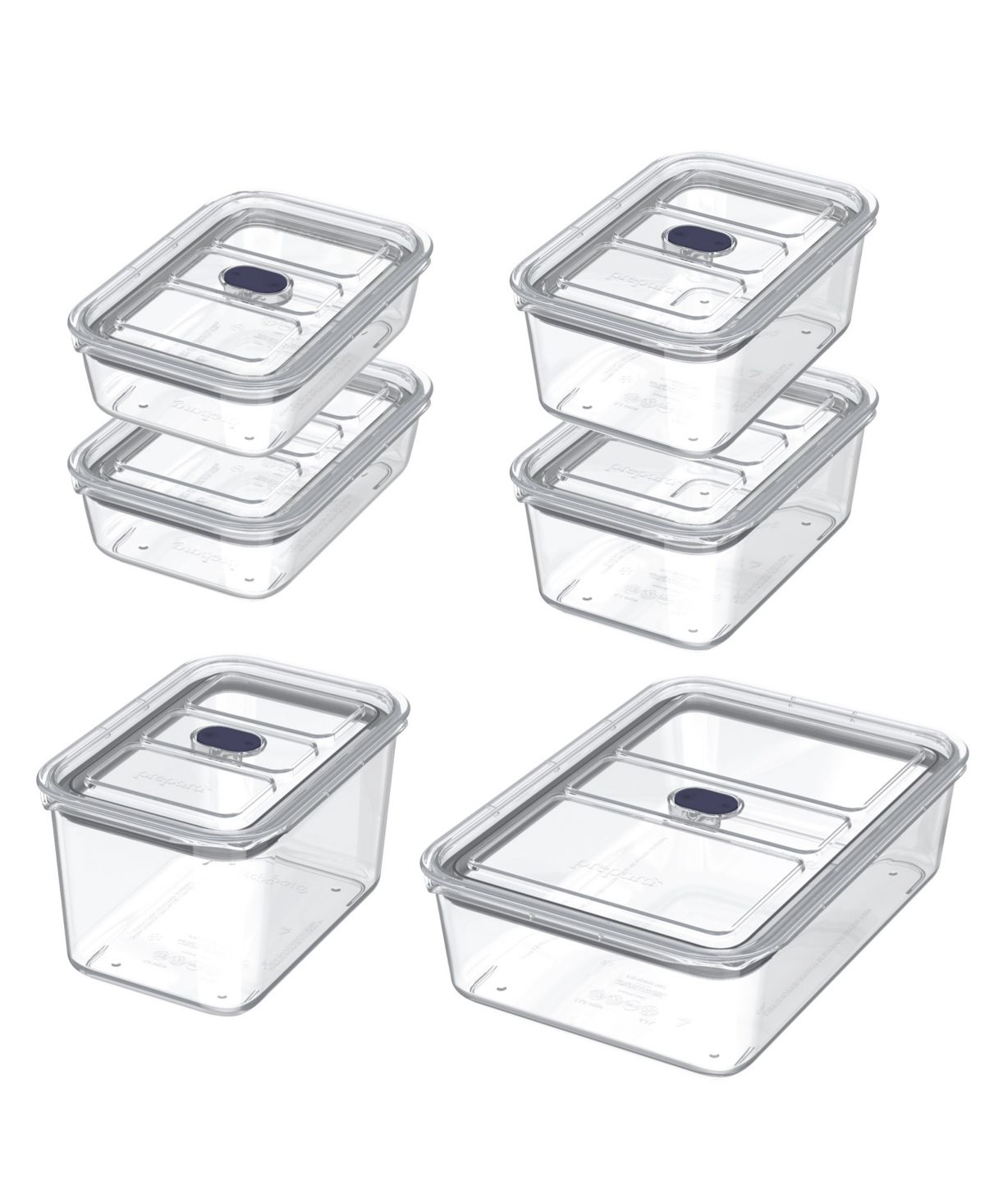 Click here for Prepara Latchlok Click 6-Piece Storage Container -... prices