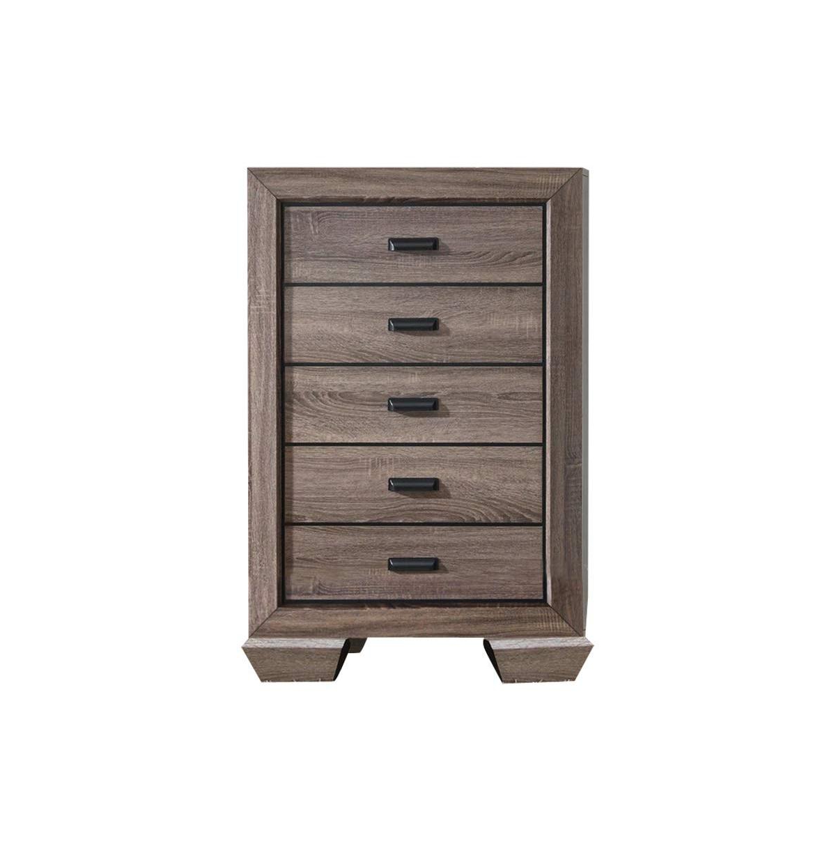 Click here for Kings Brand Furniture Kerry Wood 5-Drawer Chest  B... prices