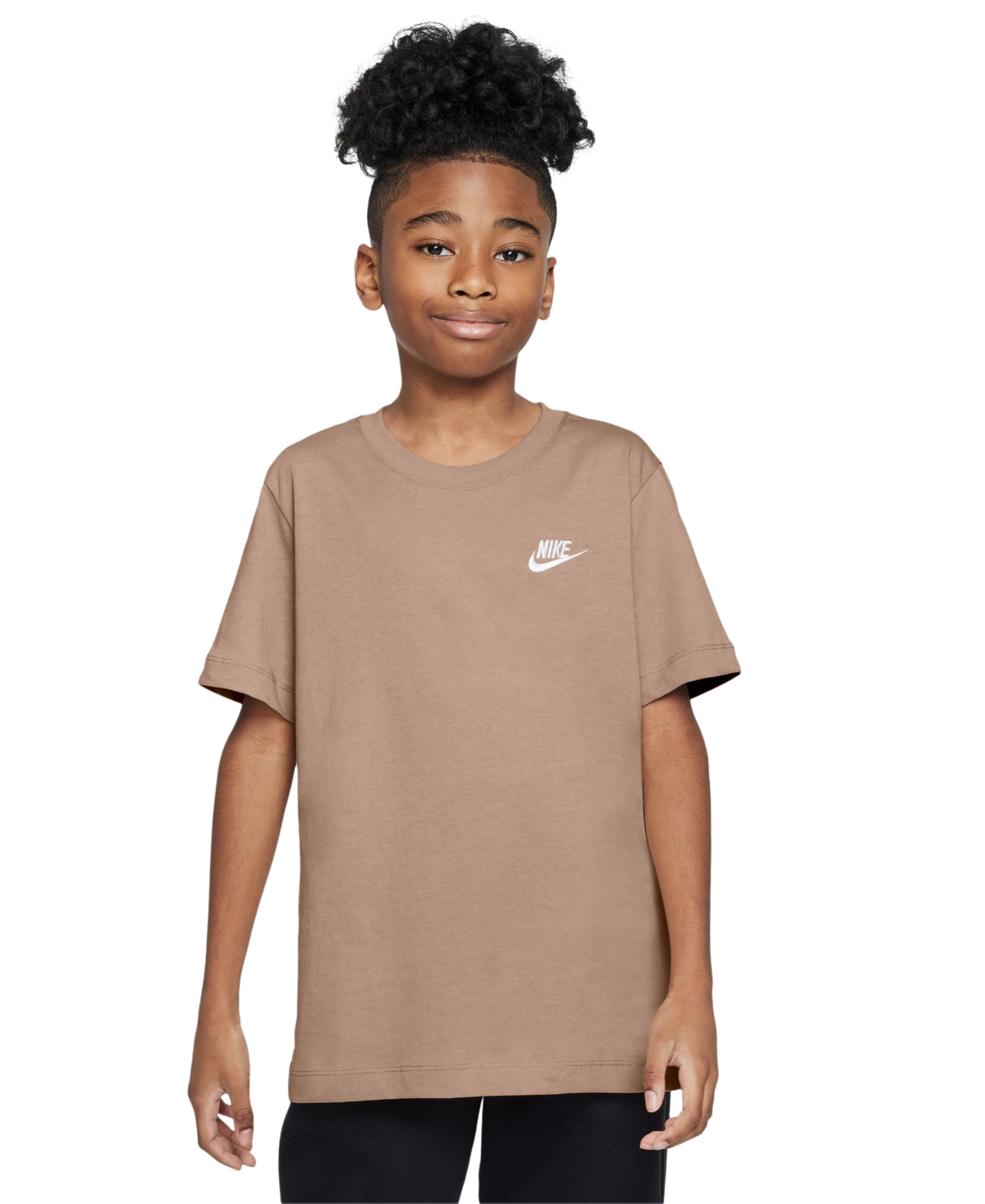 Click here for Sportswear Embroidered Logo Graphic T-Shirt - Hemp prices