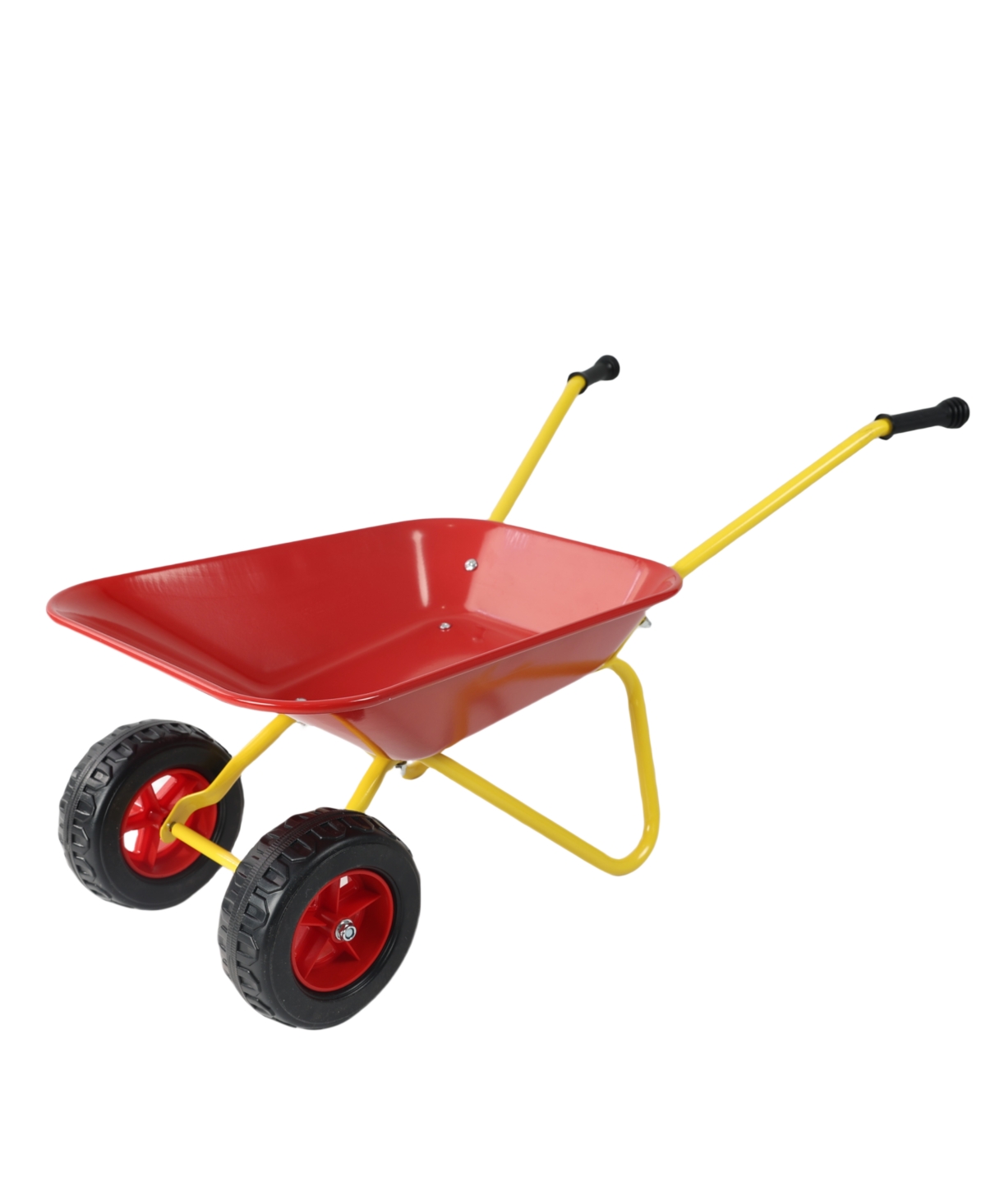 Click here for Red Metal Garden Trolley - Red prices