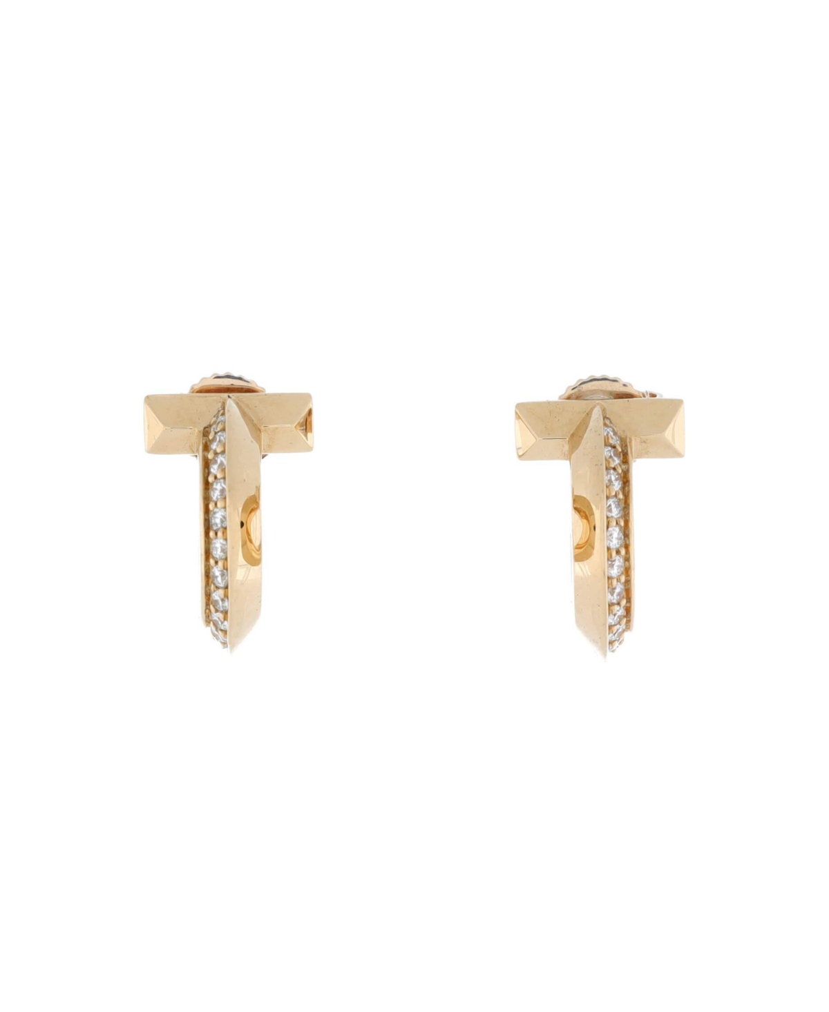 Click here for Pre-Owned Tiffany & Co. Extra Small T1 Hoop Earrin... prices
