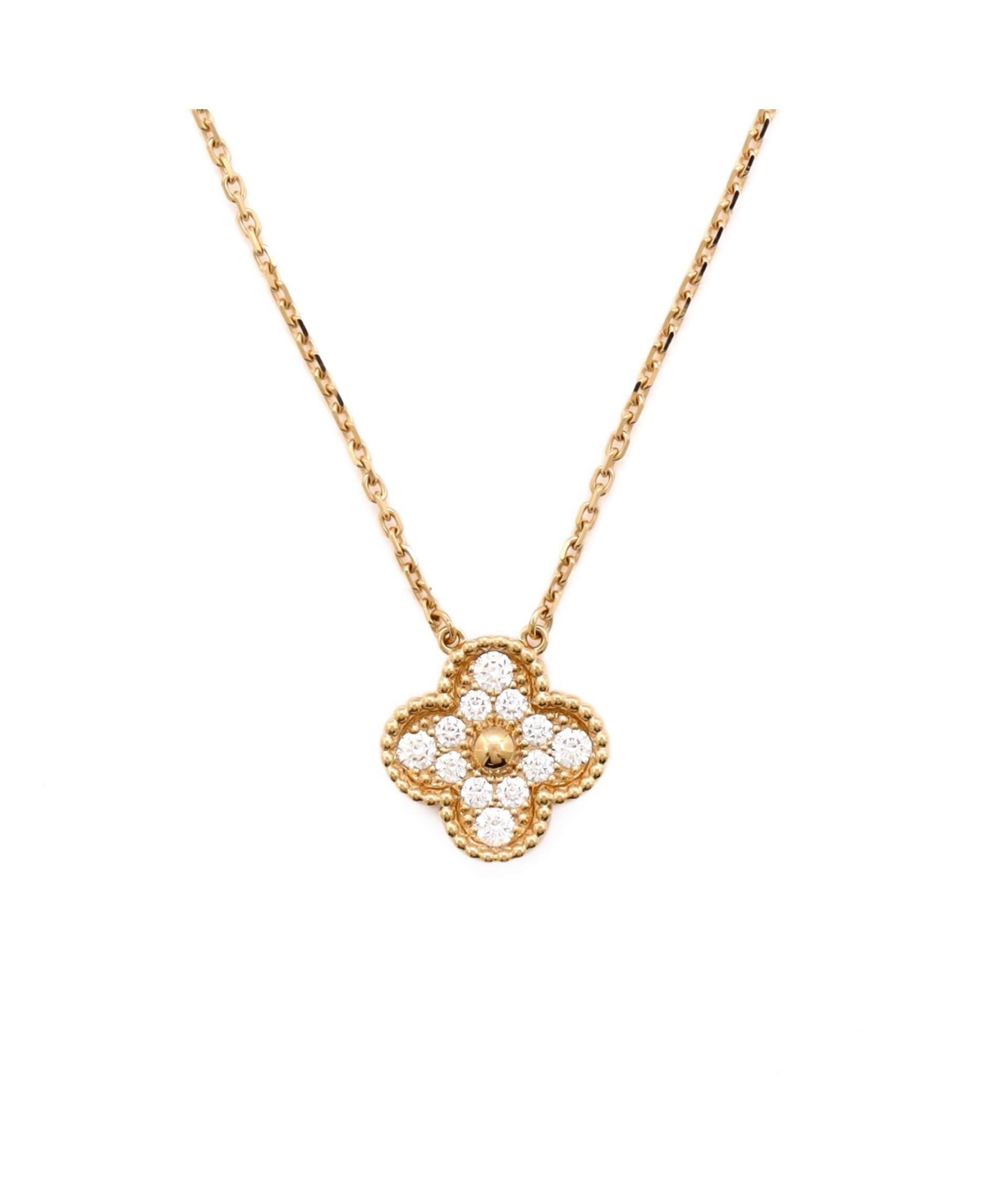 Click here for Pre-Owned Van Cleef & Arpels Vintage Alhambra Pend... prices