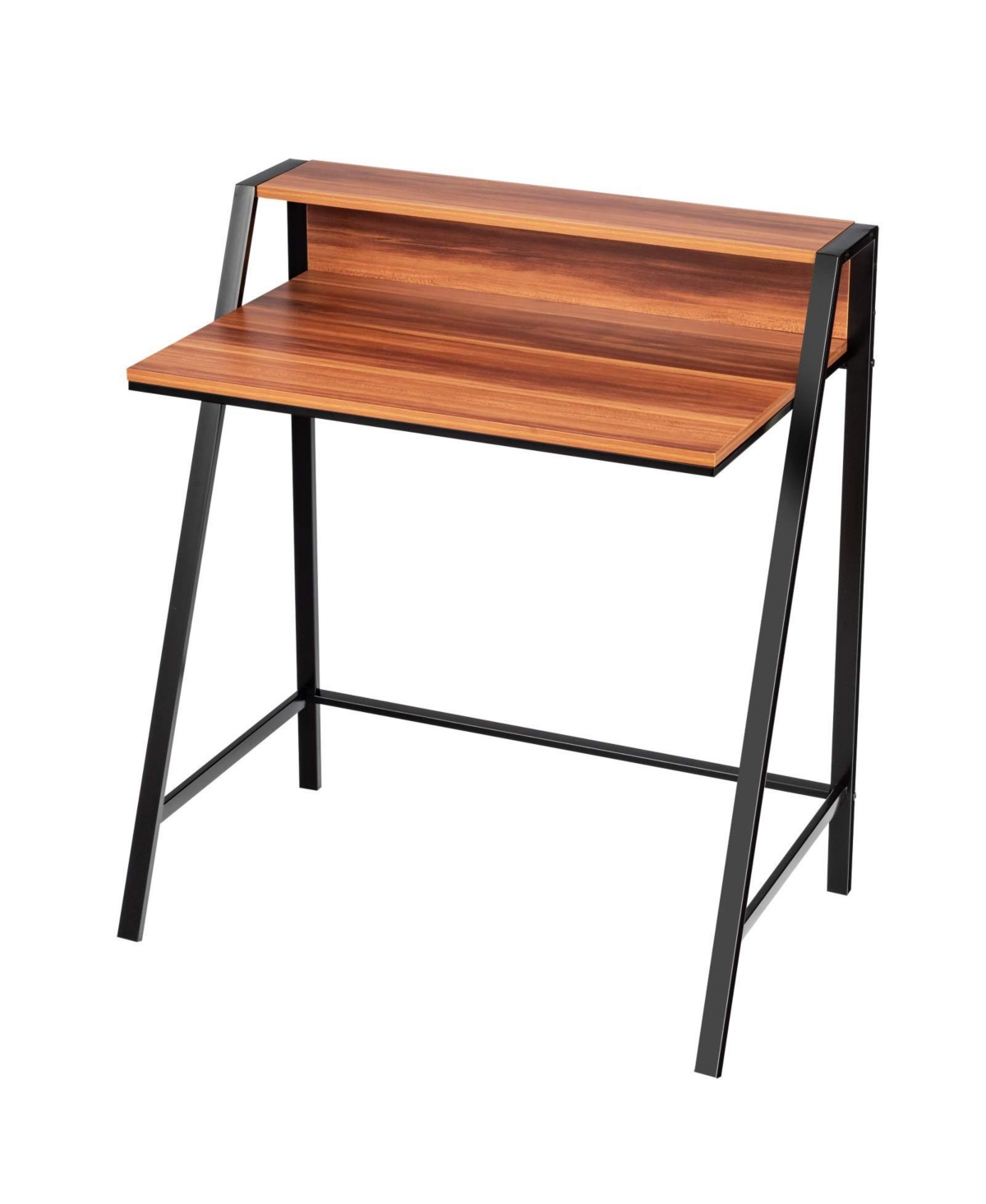 Click here for 2 Tier Small Computer Desk with Sturdy Frame for S... prices