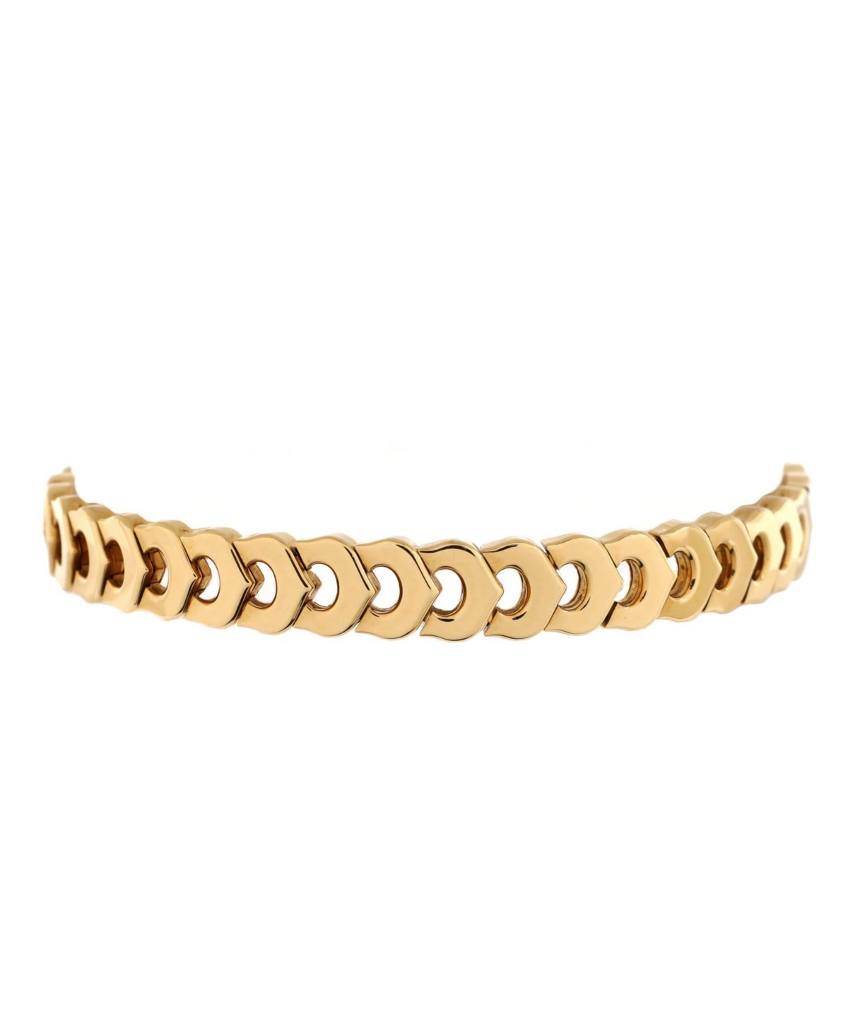 Click here for Pre-Owned Cartier Vintage C de Cartier Link Bracel... prices