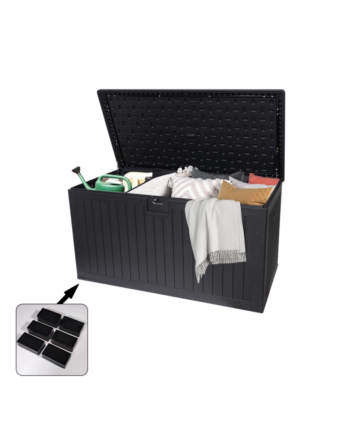 Click here for 260 Gallon Outdoor Deck Box - Waterproof & Lockabl... prices