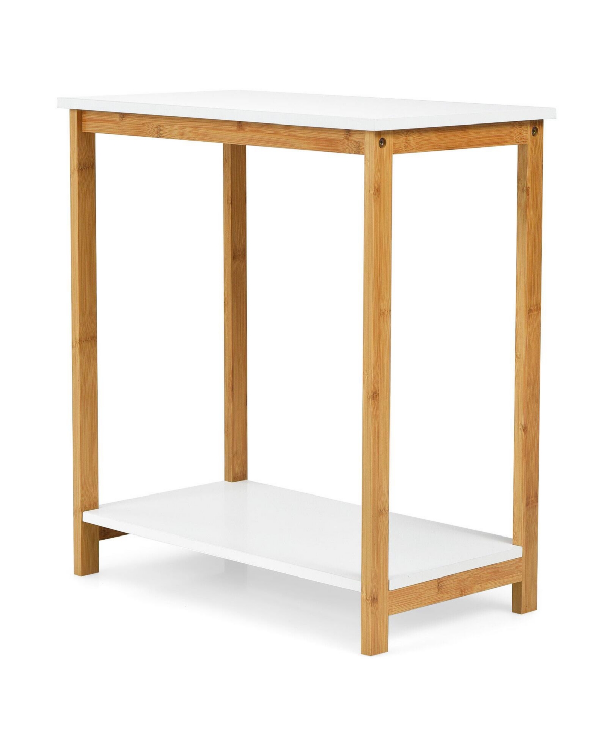Click here for 23 Inch Height 2-tier End Table with Bamboo Frame... prices