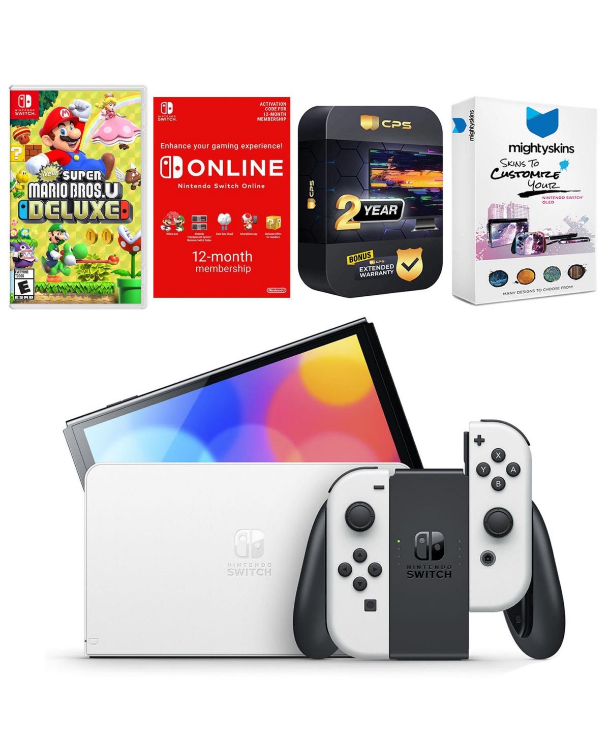 Click here for Nintendo Switch White Oled Console with New Super... prices