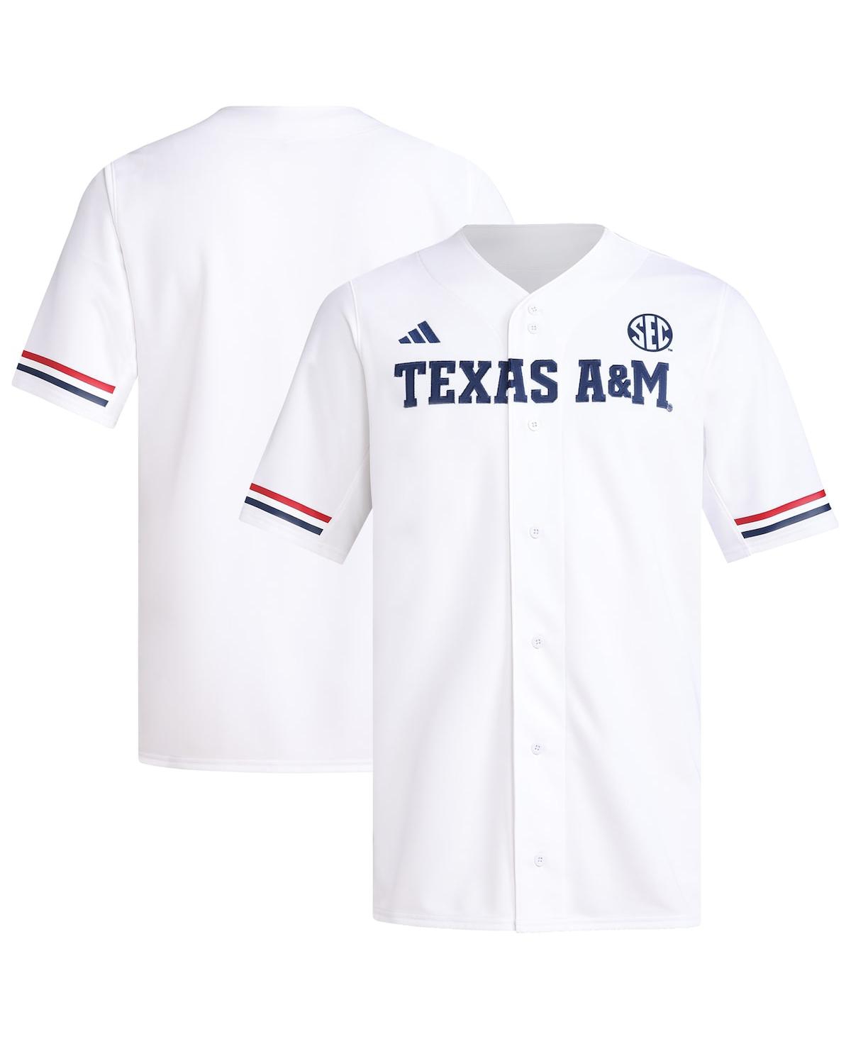 Click here for Adidas Mens White Texas A&M Aggies Replica Basebal... prices