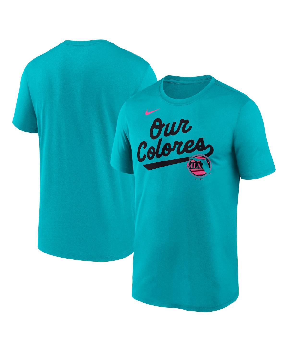 Click here for Nike Mens Teal Miami Marlins 2025 City Connect Tea... prices