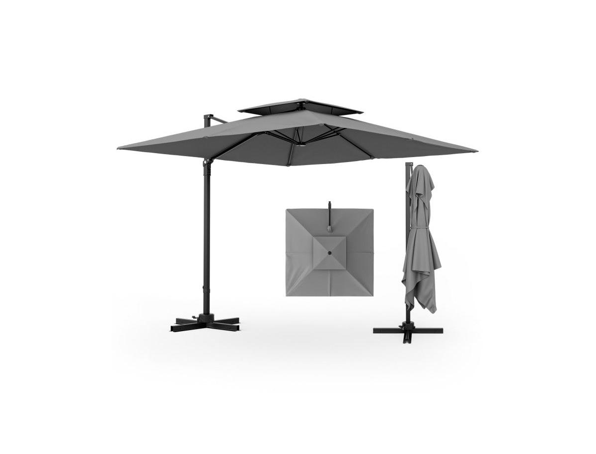 Click here for 9.5 Feet Cantilever Patio Umbrella with 360°... prices