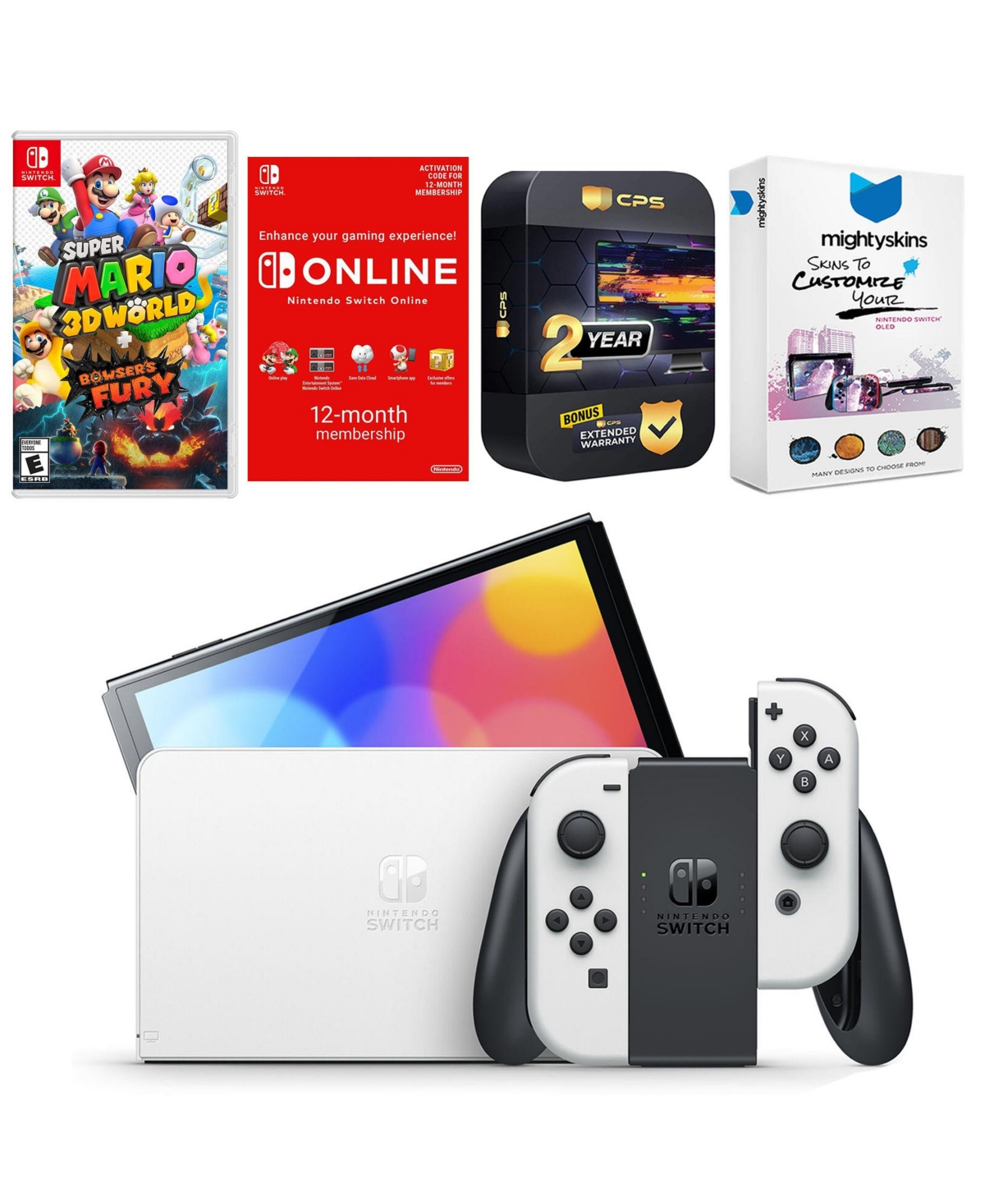 Click here for Nintendo Switch White Oled Console with Super Mari... prices