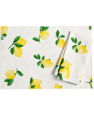 kate spade new york Make Lemonade Table Linens Collection Napkin - Macy's