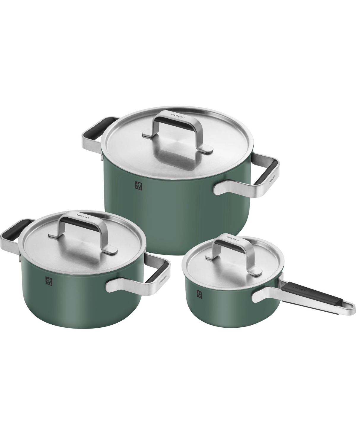 Click here for Zwilling Pure Stainless Steel 6-Piece Pot Set - Gr... prices