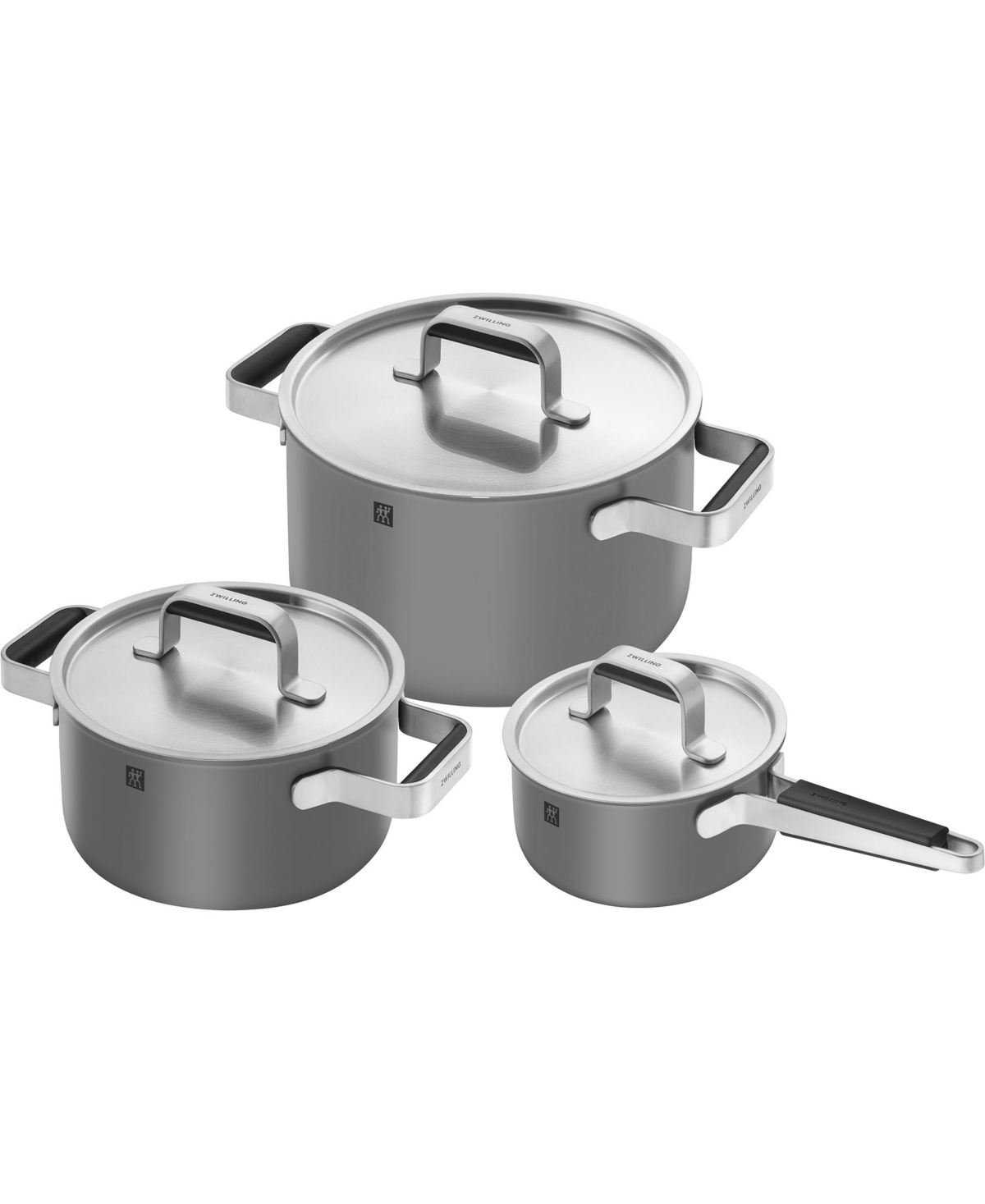 Click here for Zwilling Pure Stainless Steel 6-Piece Pot Set - Gr... prices