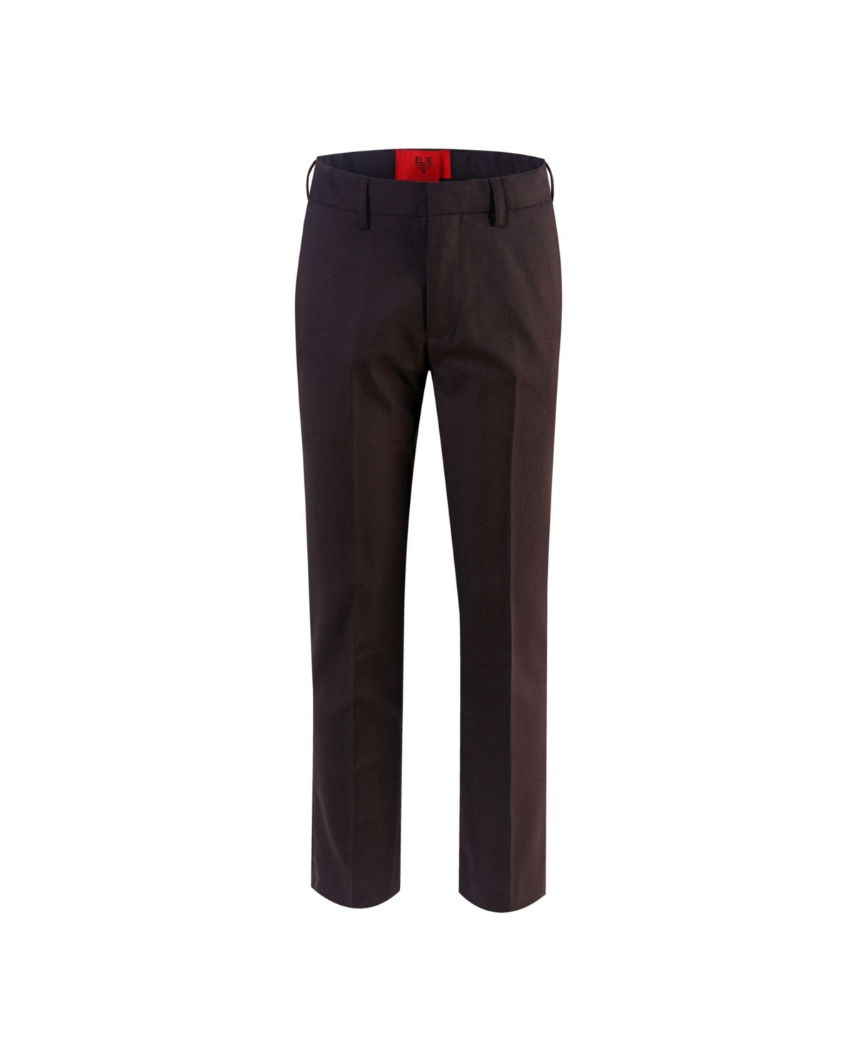 Click here for Elie Balleh Big Boys Brown Slim Fit Dress Pants -... prices
