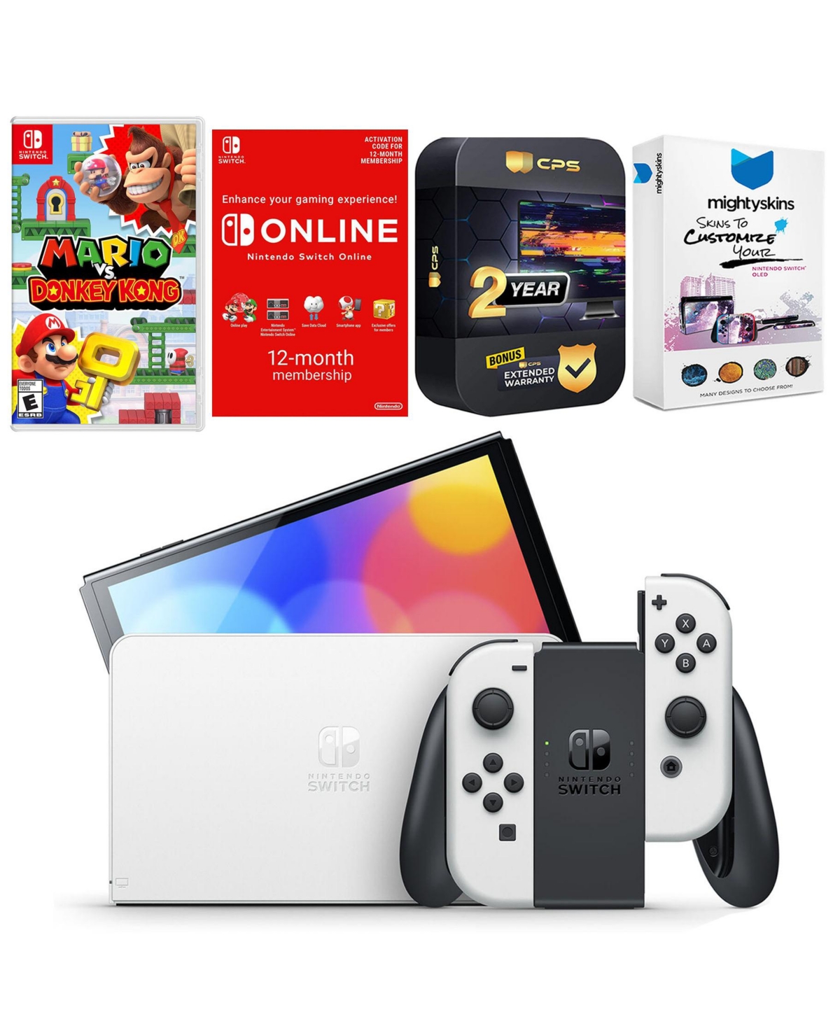 Click here for Nintendo Switch White Oled Console with Mario vs.... prices