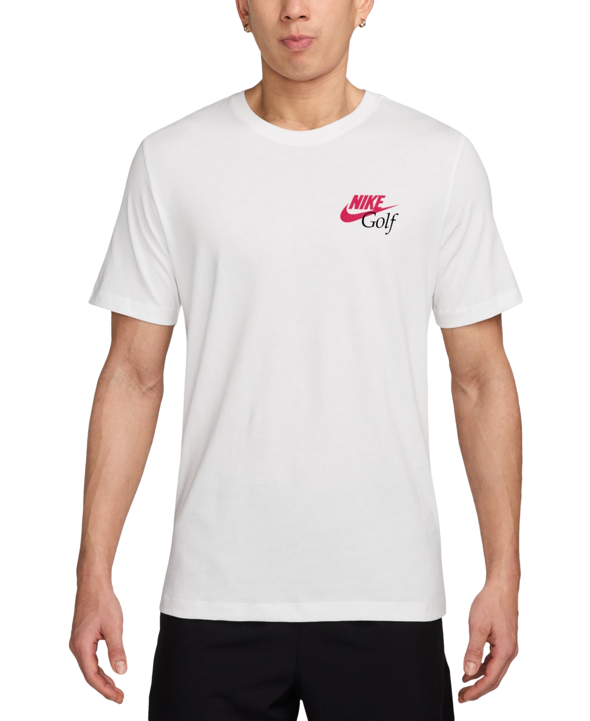 Click here for Nike Mens Short Sleeve Graphic Golf T-Shirt - Whit... prices