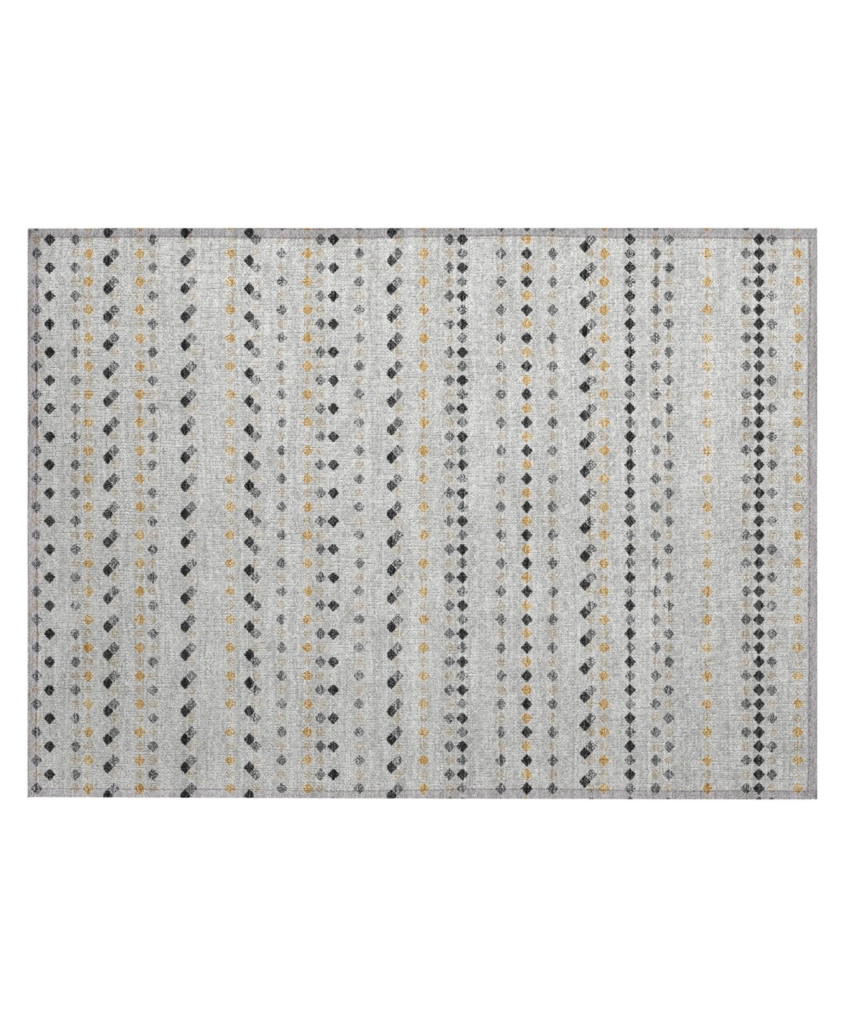 Click here for Addison Chantille ACN1417 18x26 Area Rug - Silver prices