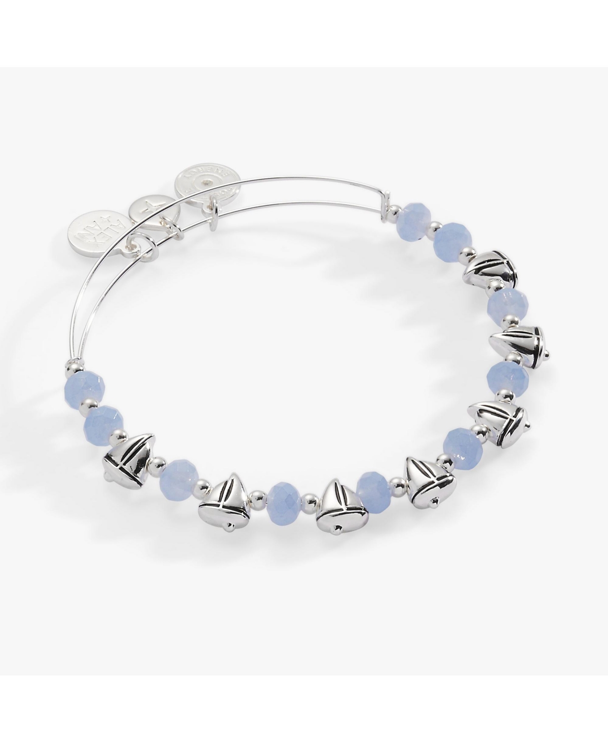 Click here for Alex and Ani Sailboat Beaded Bangle Bracelet - Blu... prices