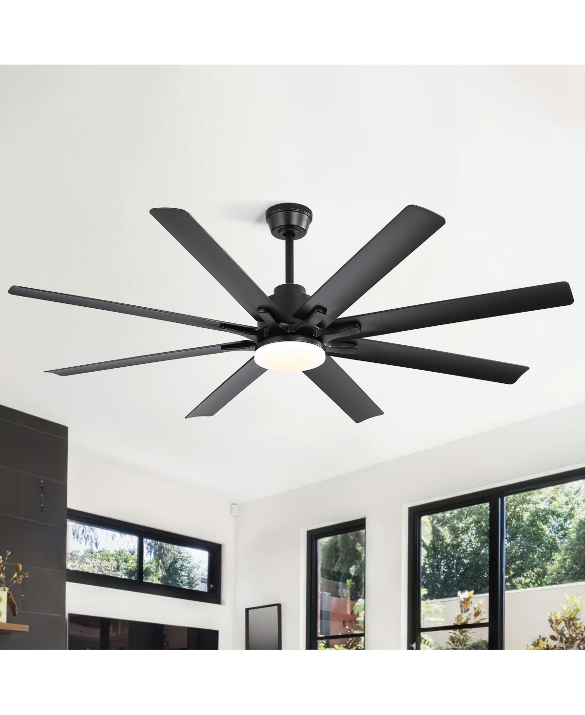 Click here for 66 8-blade Tri Color Dimming Ceiling Fan with Inte... prices