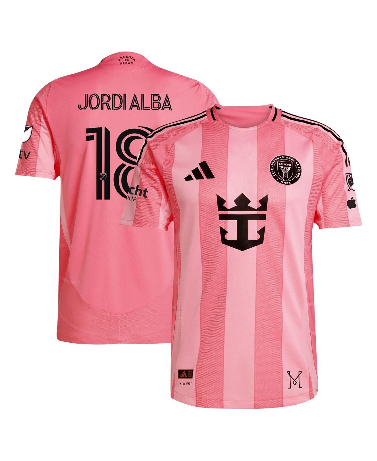 Click here for Adidas Mens Jordi Alba Light Pink Inter Miami Cf 2... prices