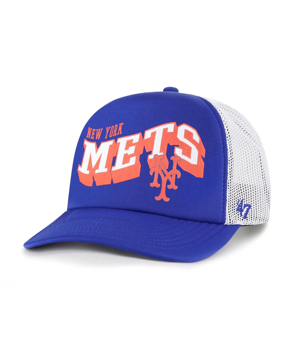 Click here for 47 Brand Mens Royal New York Mets Meander Foam Tru... prices