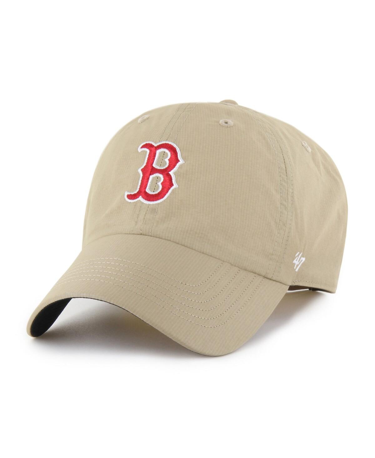 Click here for 47 Brand Mens Khaki Boston Red Sox Performance Cle... prices
