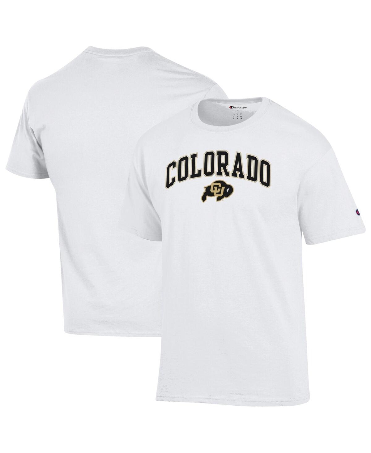 Click here for Champion Mens White Colorado Buffaloes Arched Logo... prices