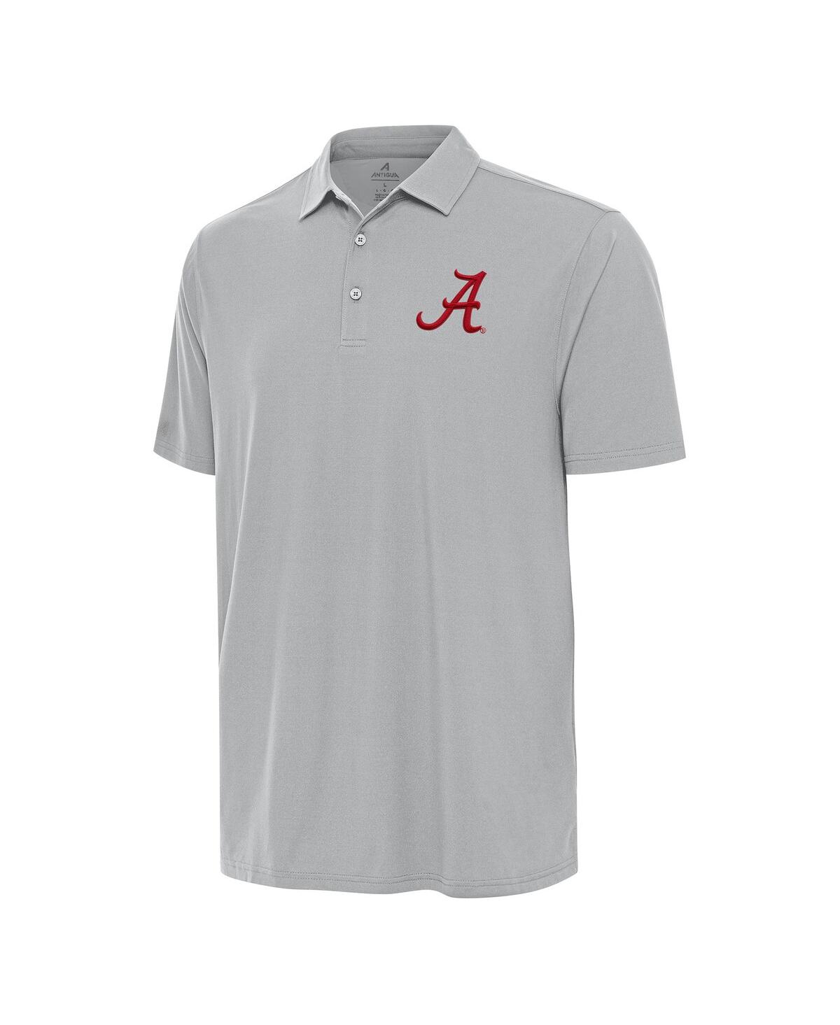 Click here for Antigua Mens Gray Alabama Crimson Tide Era Polo Sh... prices