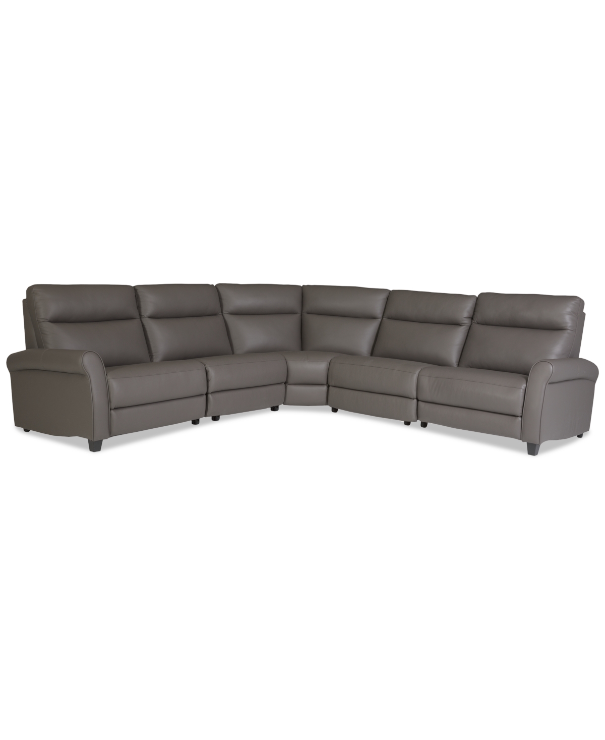 Click here for Thandler 5-Pc. Leather L Sectional with 3 Power Re... prices