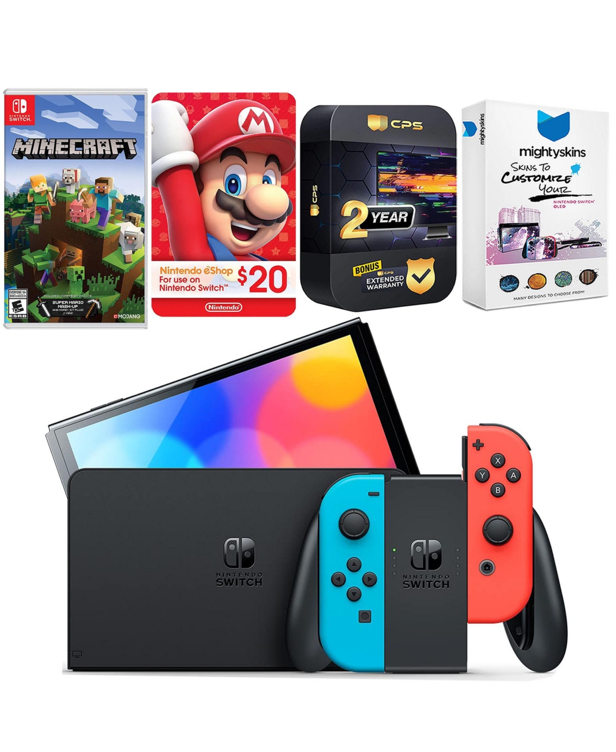 Click here for Nintendo Switch Neon Red & Blue Oled Console with... prices