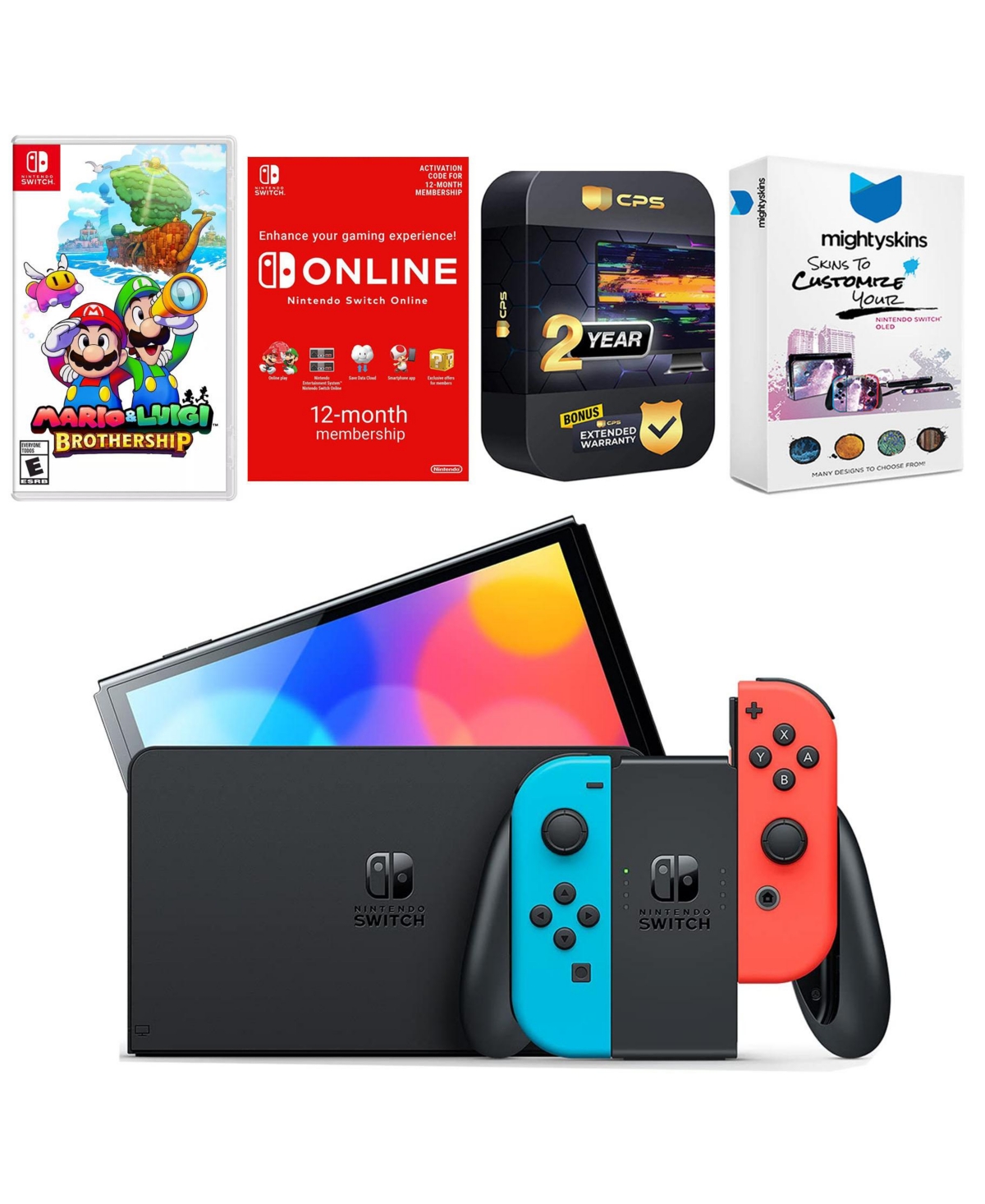 Click here for Nintendo Switch Neon Red & Blue Oled Console with... prices