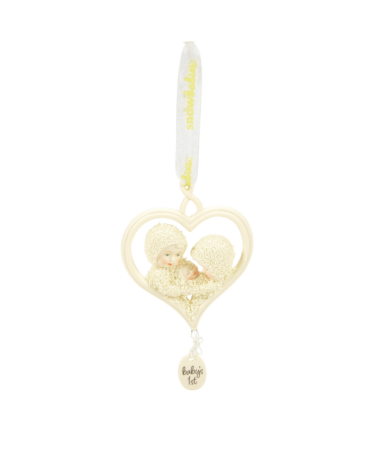 Click here for Department 56 Babys First Ornament - Ivory prices