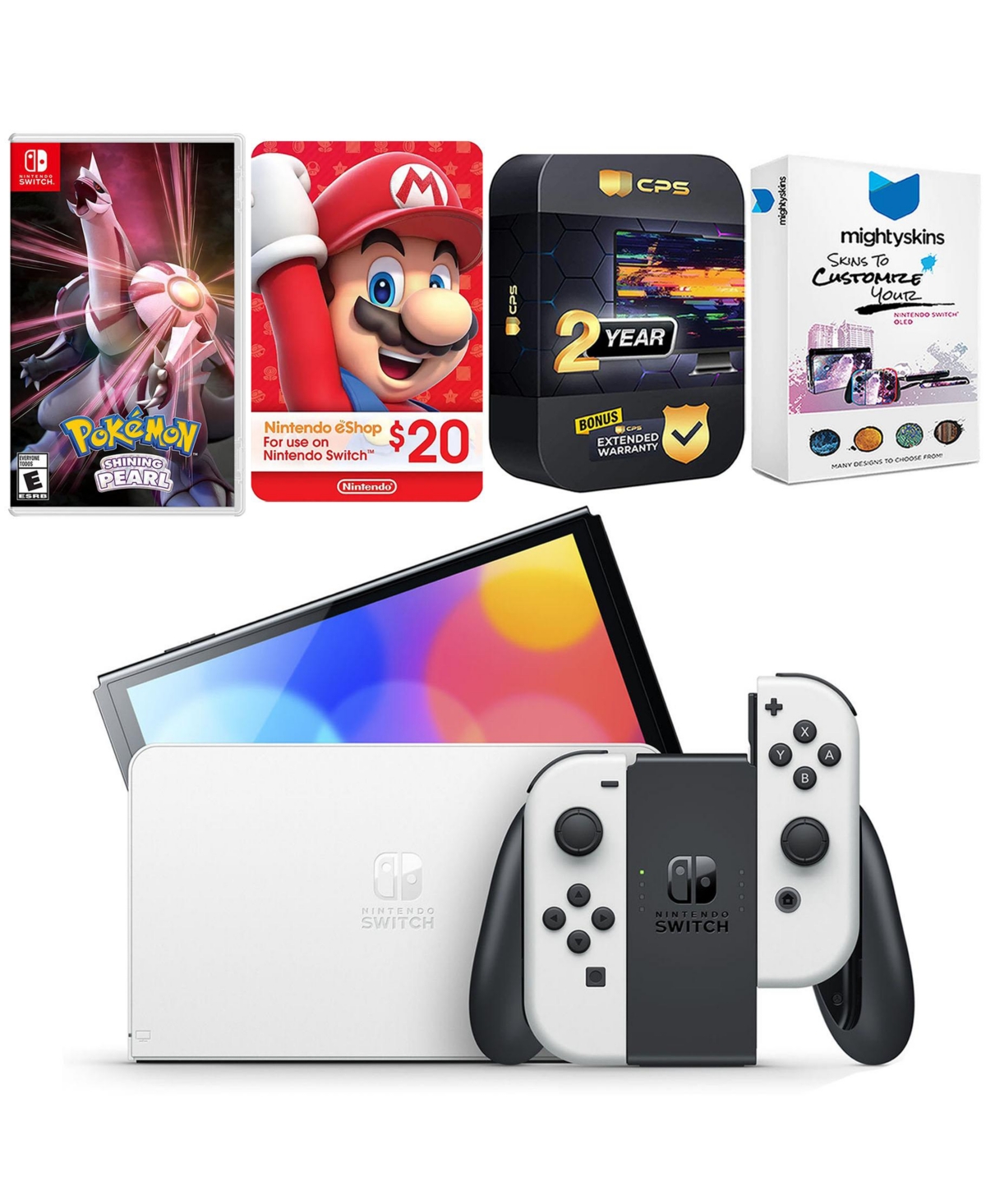 Click here for Nintendo Switch White Oled Console with Pokemon Sh... prices